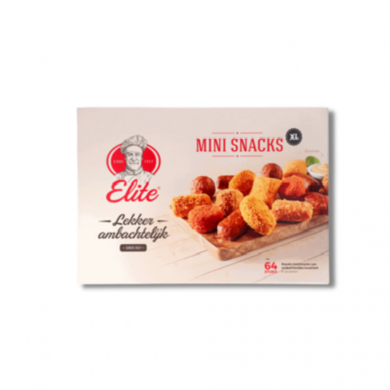 Mini Snacks Xl 8 Soorten Elite 64 Stuks Alleen BIJBESTEL Product ...