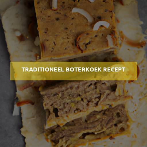 Traditioneel Boterkoek Recept - MegaFoodStunter