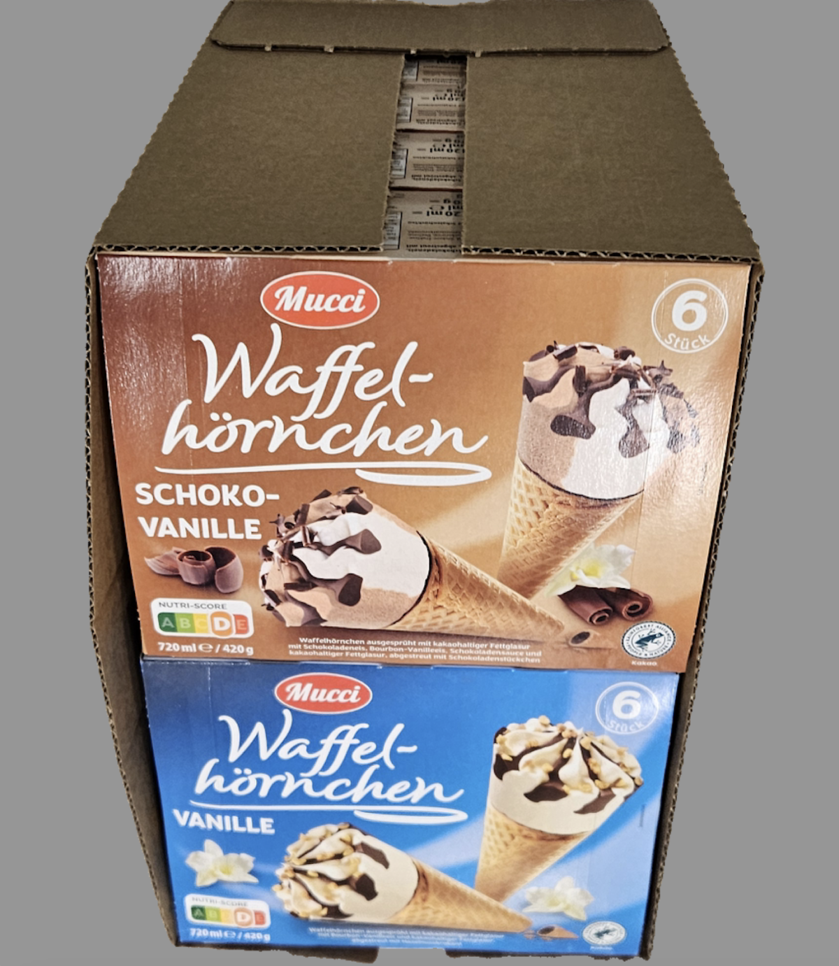 Corentto Mix Vanille & Chocolade 6x120ml Doos 10 Doos Totaal ( 5 X ...