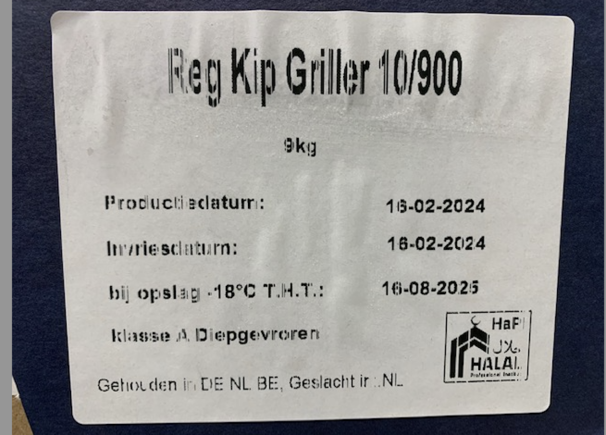 Kip Grillers Naturel 10 X 900 Gram HALAL - MegaFoodStunter