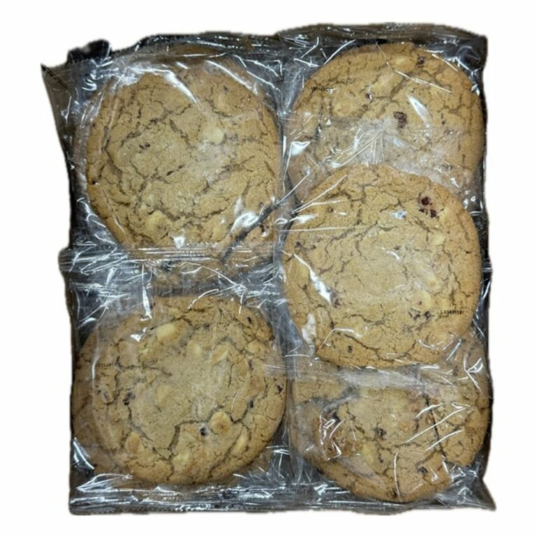 Amerikaanse Cookies Met Witte Chocolade En Cranberries 32x80 Gram ...