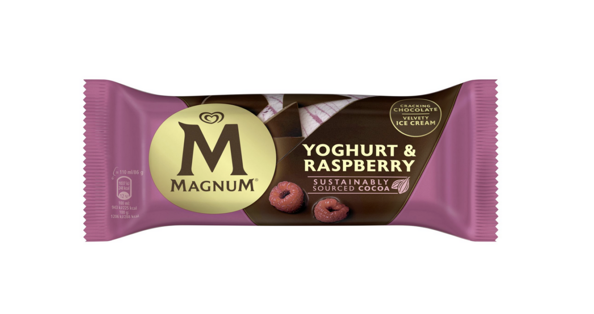 Magnum Yoghurt Aardbei 20x110ml - MegaFoodStunter