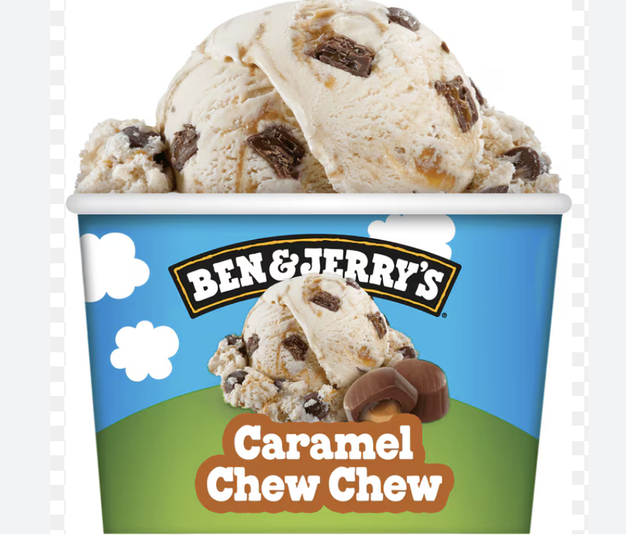 Ben & Jerry Caramel Chew Chew 12 X 100ML - MegaFoodStunter