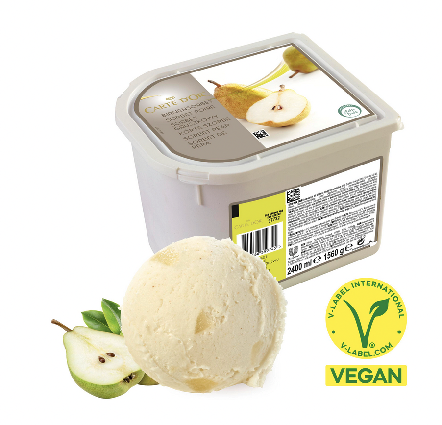 Peren Sorbet Ijs Carte D'oR 2 X 2,4 Liter - MegaFoodStunter