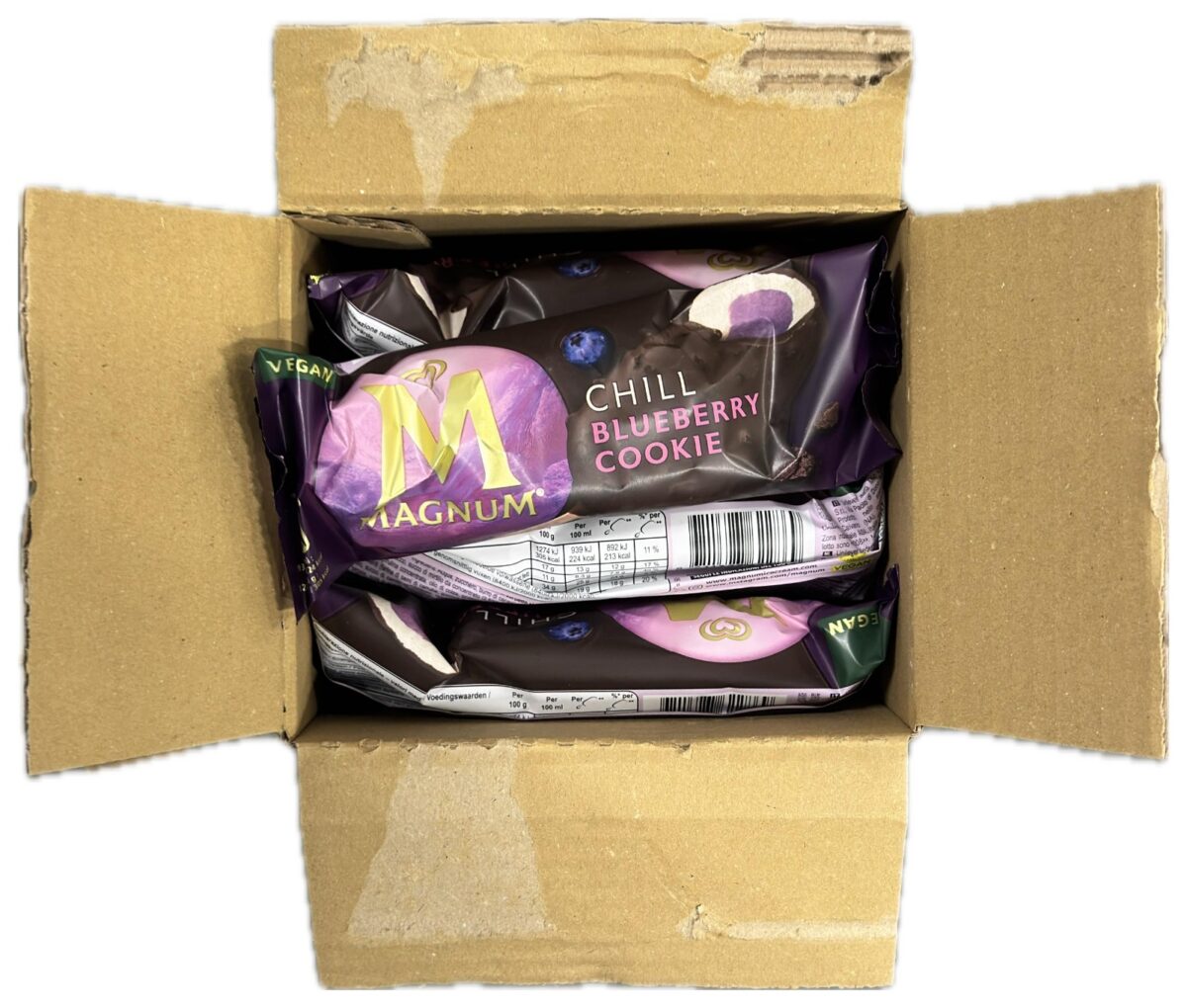 Magnum Chill Blueberry Cookies 20x90 Ml - MegaFoodStunter