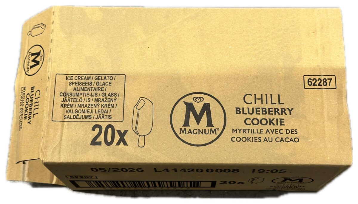 Magnum Chill Blueberry Cookies 20x90 Ml - MegaFoodStunter
