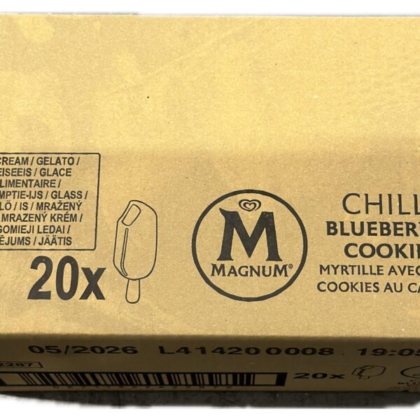 Magnum Chill Blueberry Cookies 20x90 Ml - MegaFoodStunter